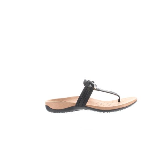 Vionic | Shoes | Vionic Womens Amaya Black Tstrap Sandals Size 9 Medium ...